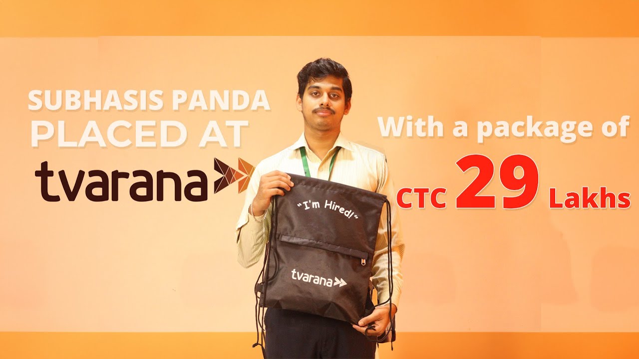 Subhasish Panda's Success Story: 29 Lakh Combo Package at TVARANA ...