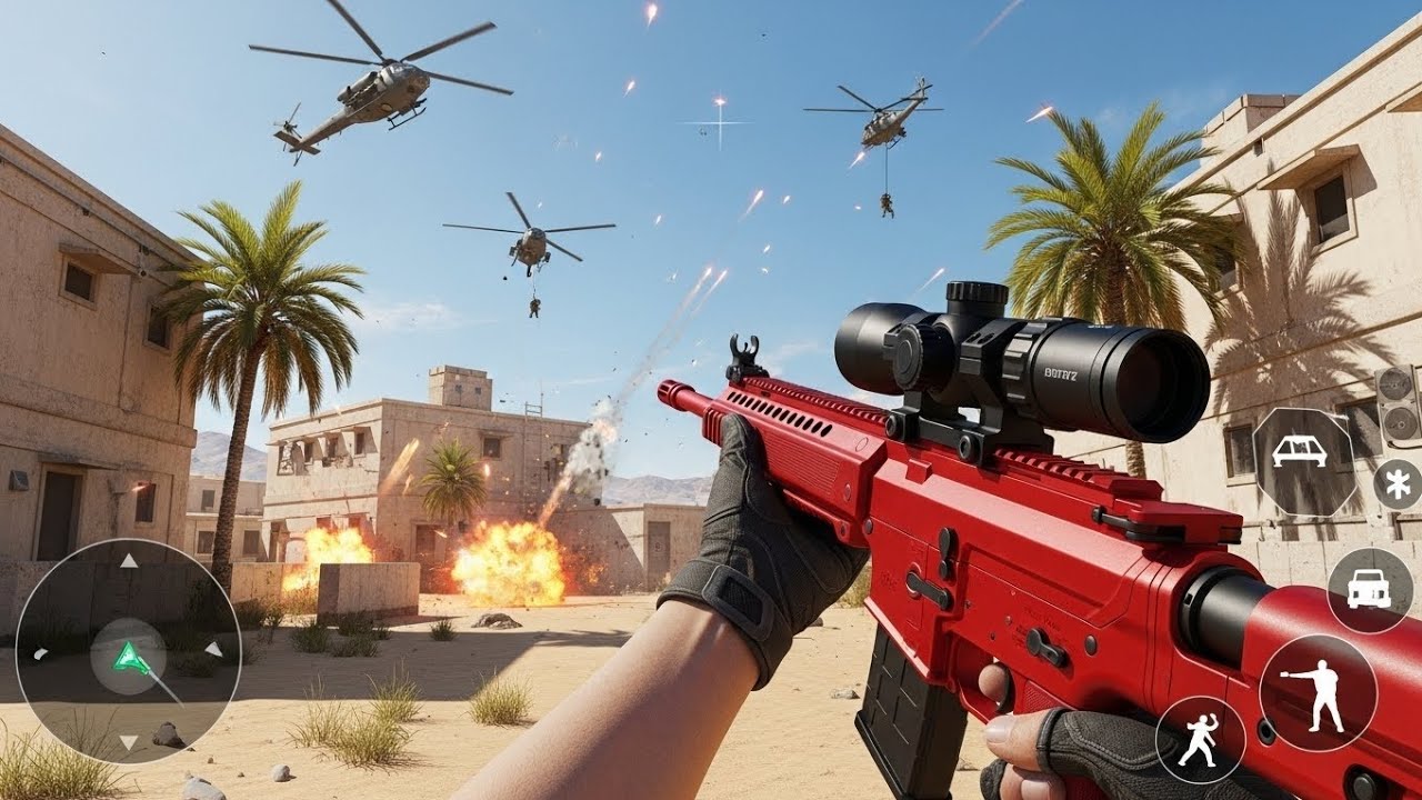 Shooting game ..anti terrorist 3d game offline.. - YouTube