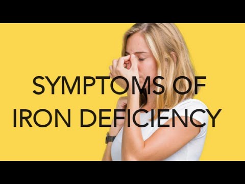SIGNS OF LOW IRON IN THE BODY AND WAYS TO CURE IT🤔 - YouTube
