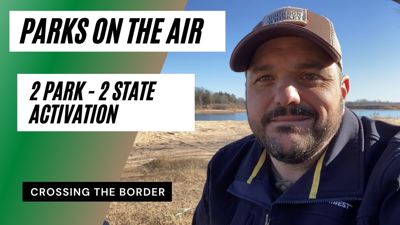 Parks on the Air Ham Radio (POTA) 2 States / 2 Parks - YouTube