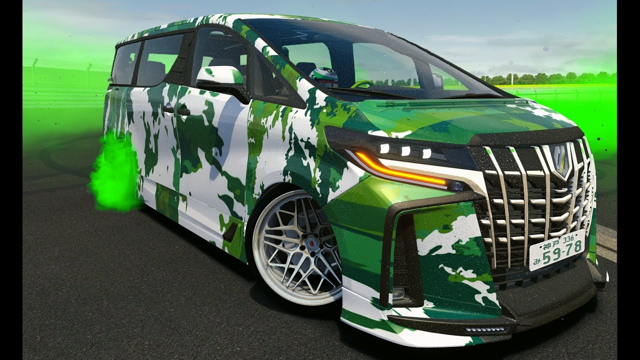 Toyota Alphard Executive Loungelihpao Racing Parkassetto Corsa Youtube