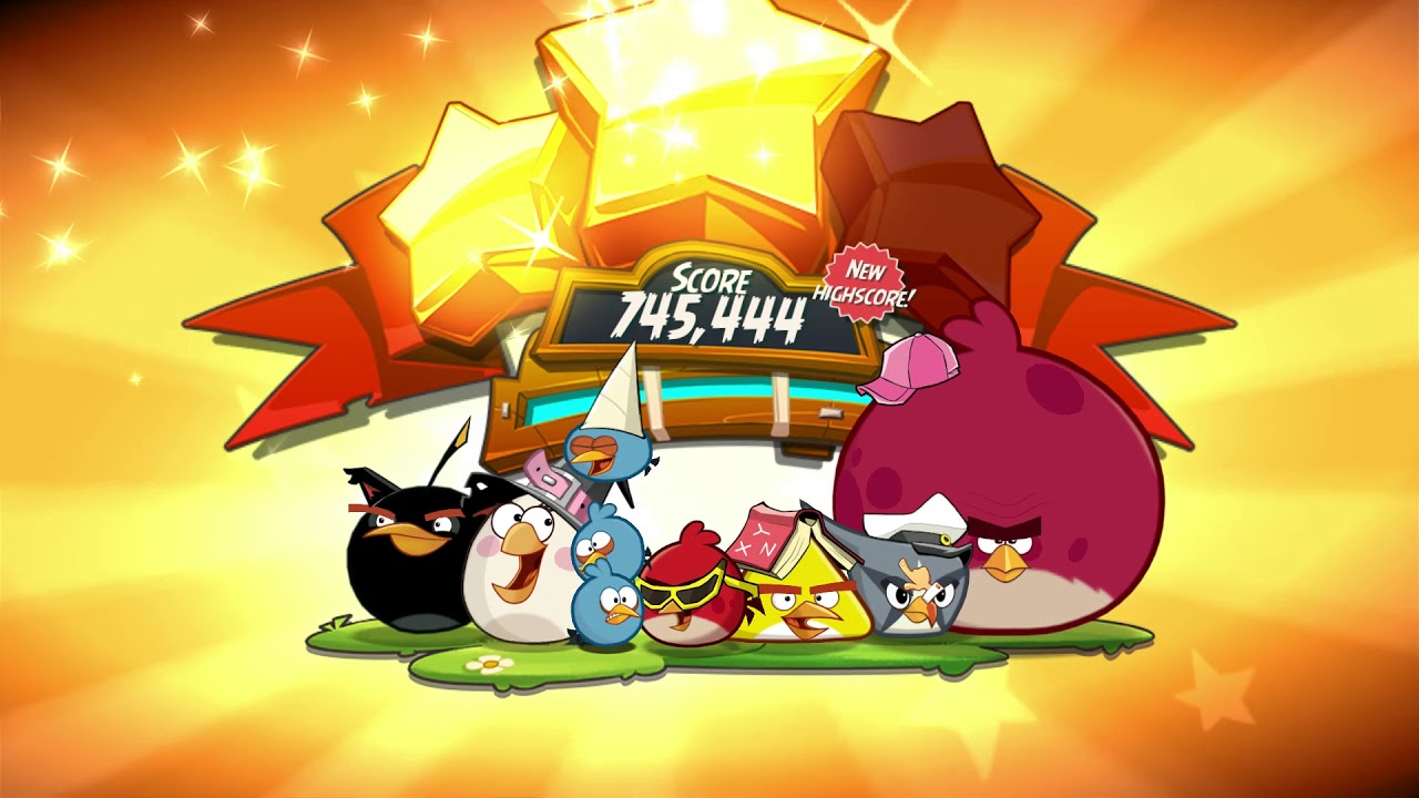 Angry birds 2 gameplay level 1 to 2 - YouTube