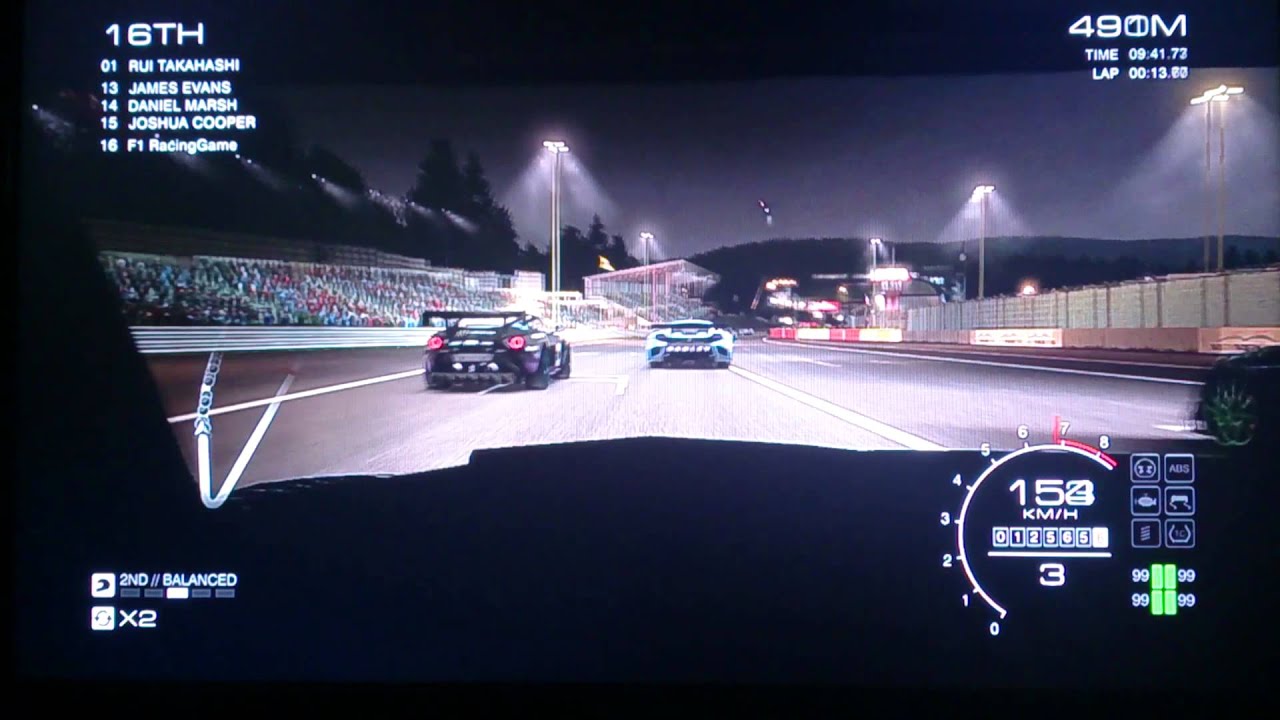 GRID: Autosport Xbox 360 Endurance Race Spa (NIGHT) [HD] - YouTube