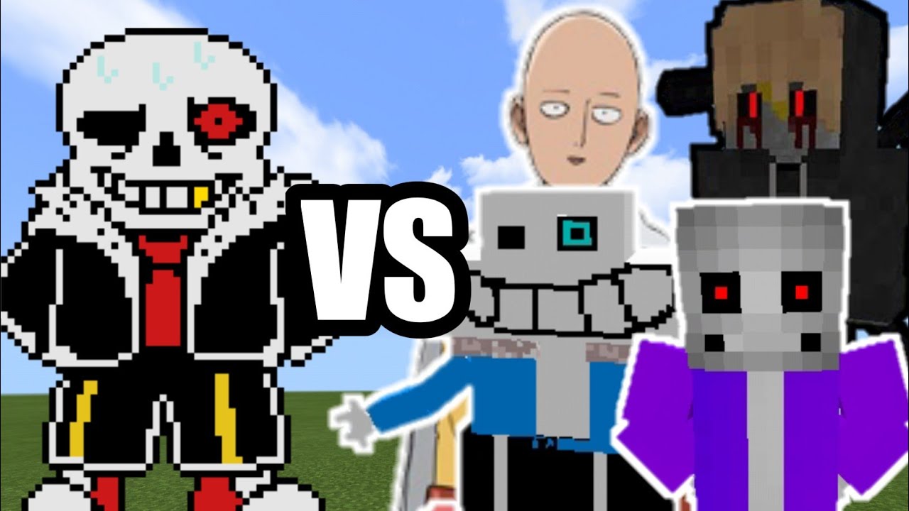 Fell Sans VS (I don't Know),ERRORUNRY/ERROR103,Saitama,Evil Sans,and ...
