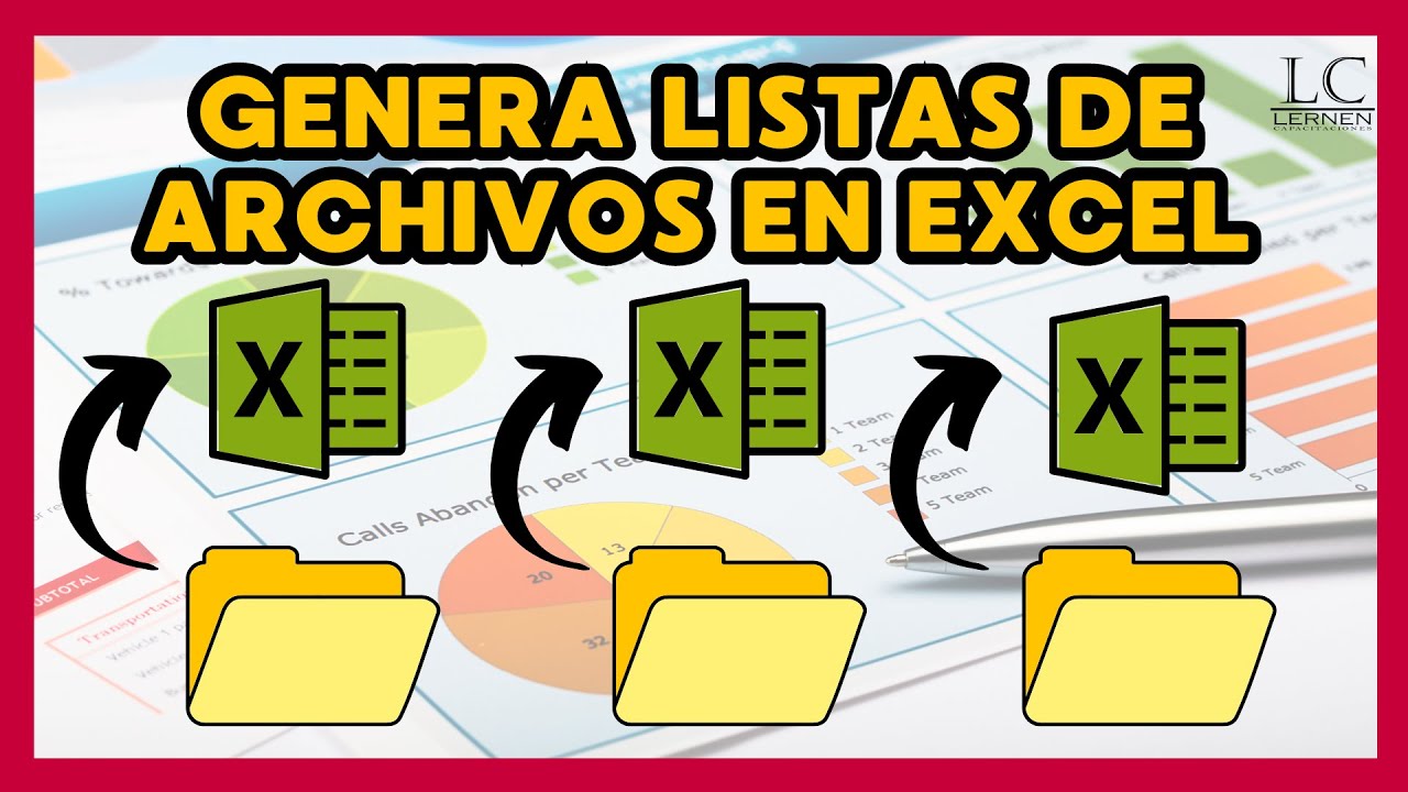 Genera LISTAS DE ARCHIVOS en EXCEL en 1 minuto 😱🤩 - YouTube