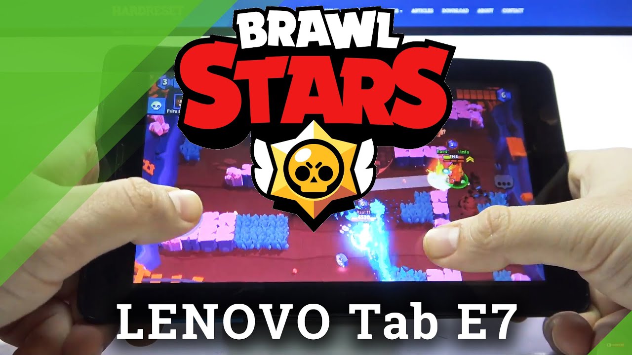 Lenovo Tab E7 - Brawl Stars Gameplay & Performance Test - YouTube