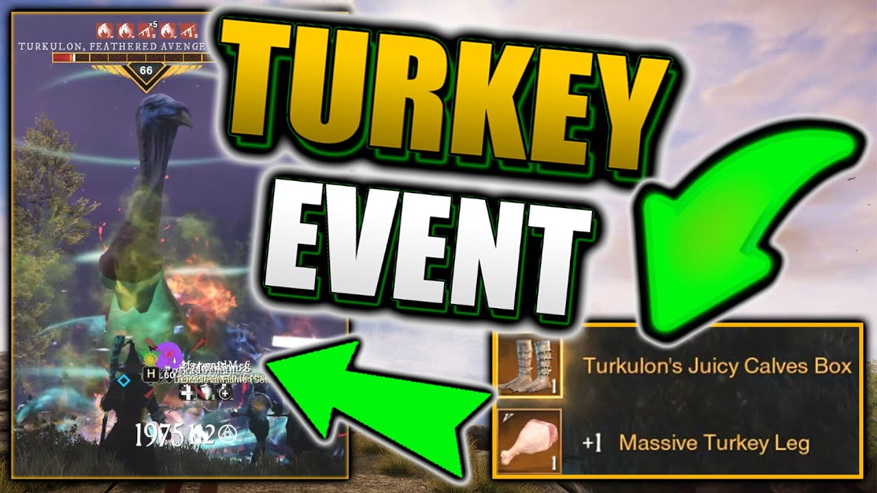 *NEW* Turkey EVENT! OPEN WORLD BOSS with NEW DROPS & SKINS! Turkulon ...