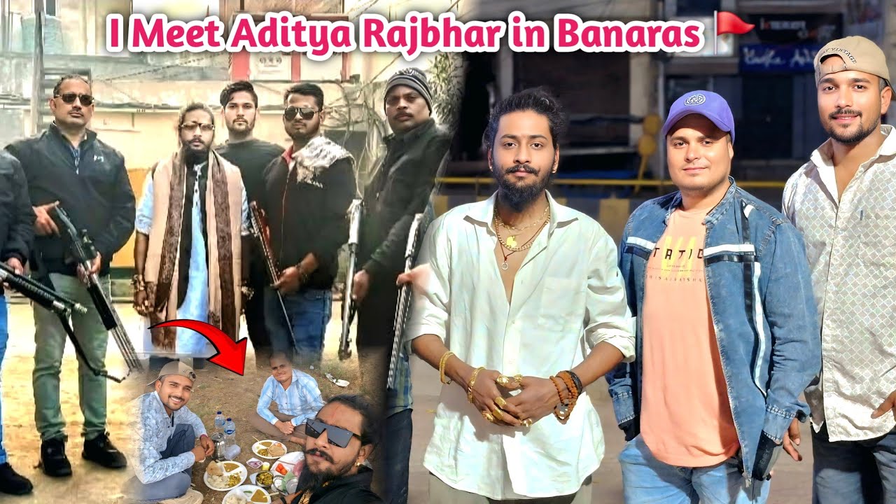 Finally I met Aditya Rajbhar the famous politician of Banaras 🚩 # ...
