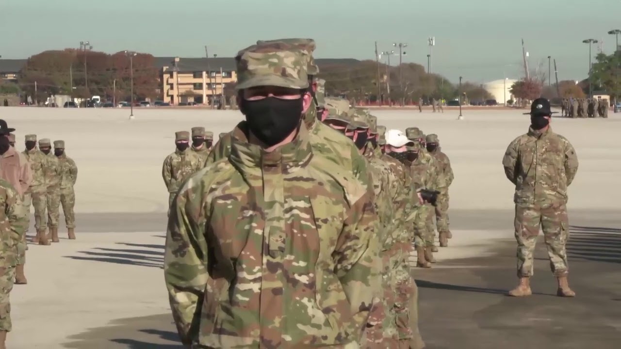 BMT Graduation 10 December 2020 Air Force and Space Force - YouTube