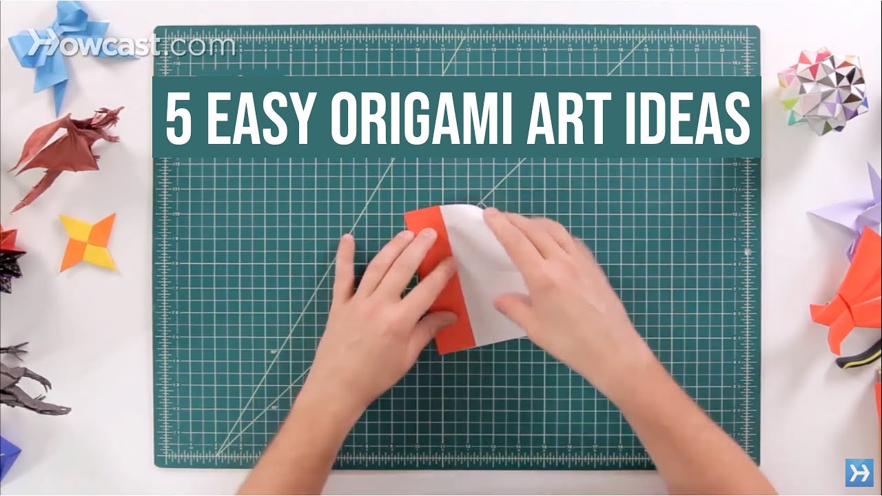 5 Easy Origami Art Ideas - YouTube