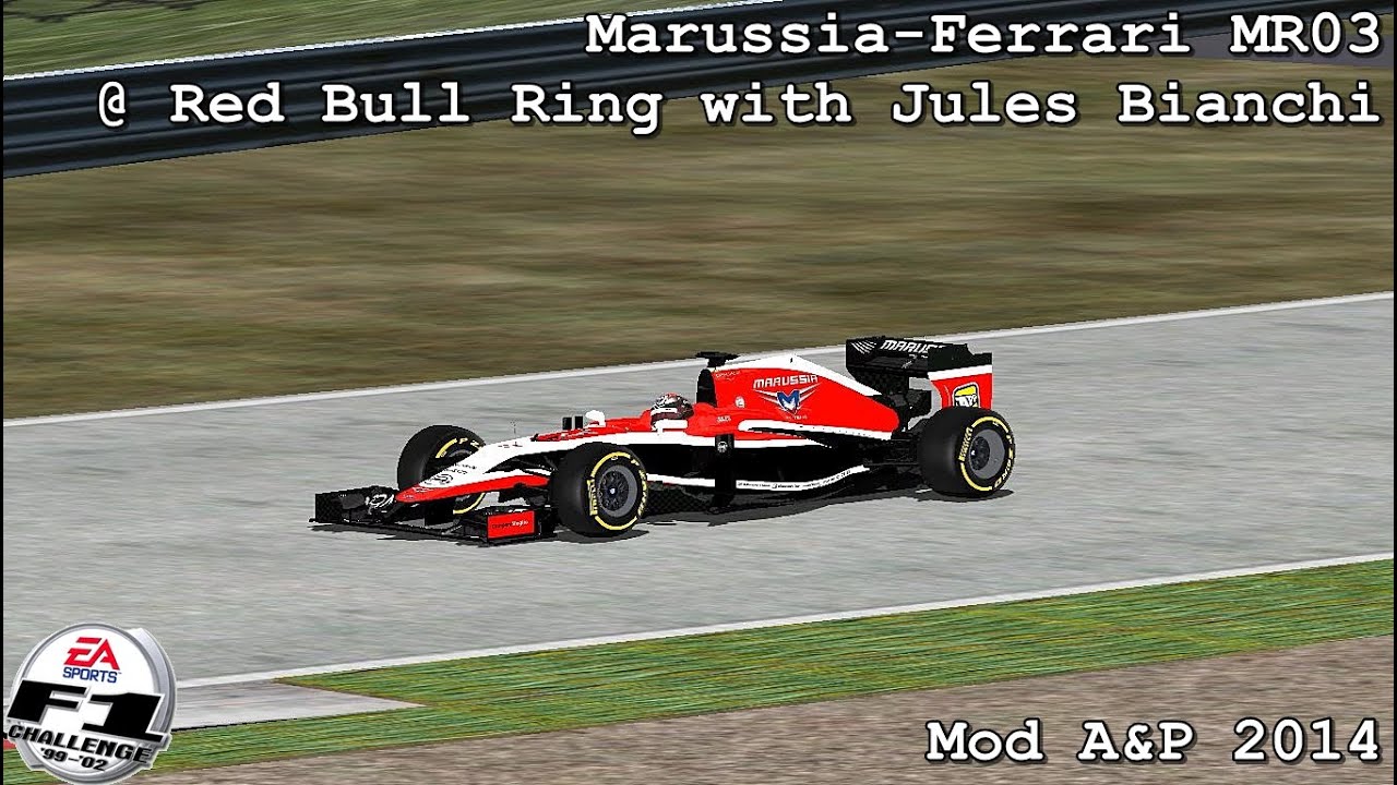 [F1C] Marussia-Ferrari MR03 @ Red Bull Ring with Jules Bianchi | Mod A ...