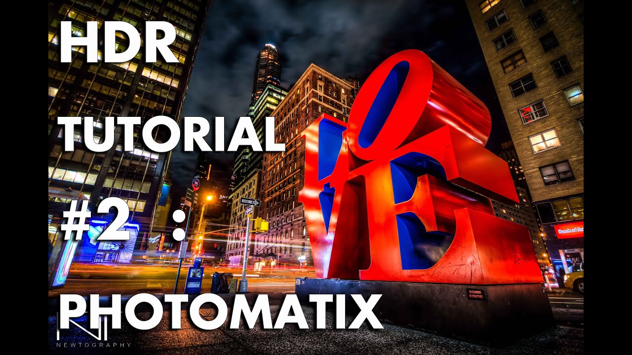 Basic HDR Tutorial - Photomatix - YouTube