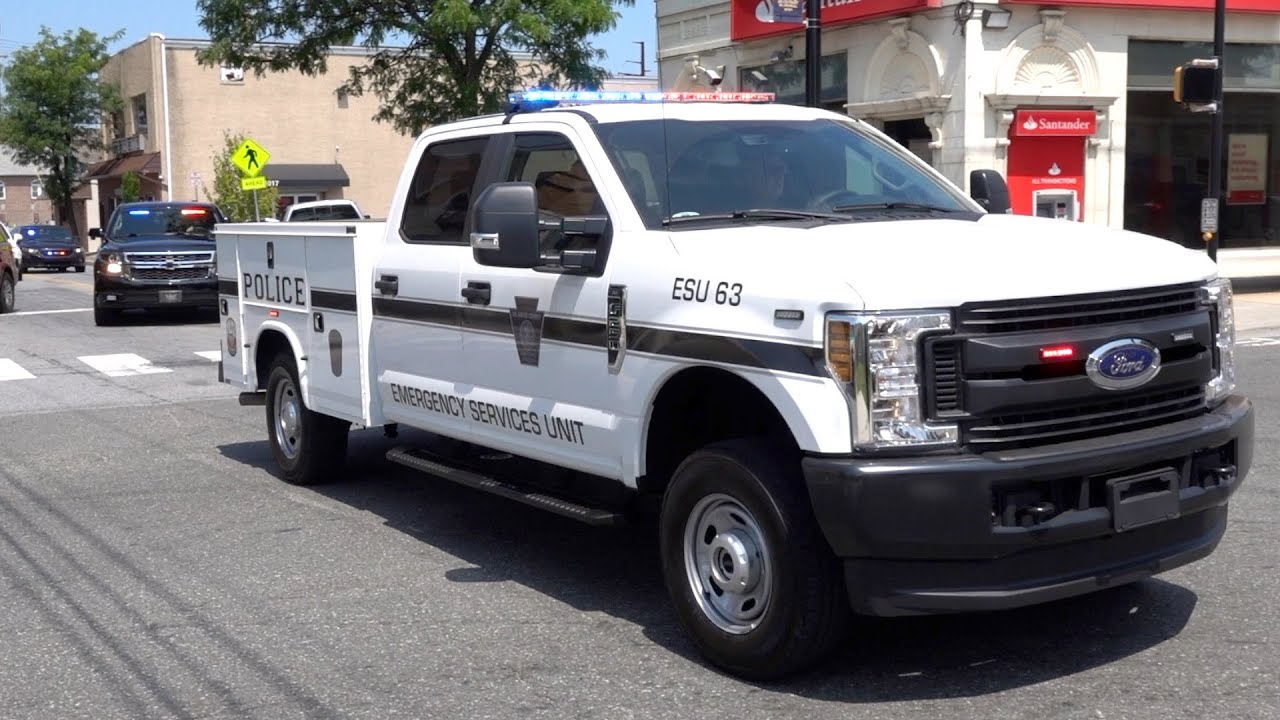 Delaware County Emergency Services ESU 63 & Unmarked Unit Responding ...