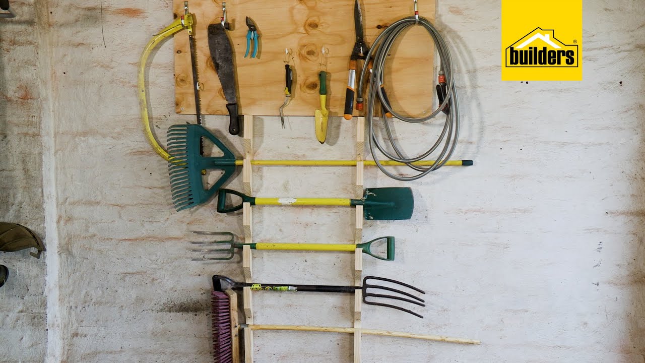 DIY Get Your Tools In Order By Making Your Own Tool Organiser - YouTube