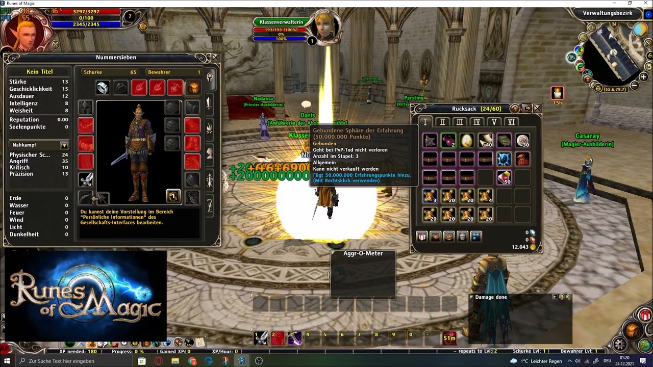 Runes of Magic: Fastest way to level up - YouTube