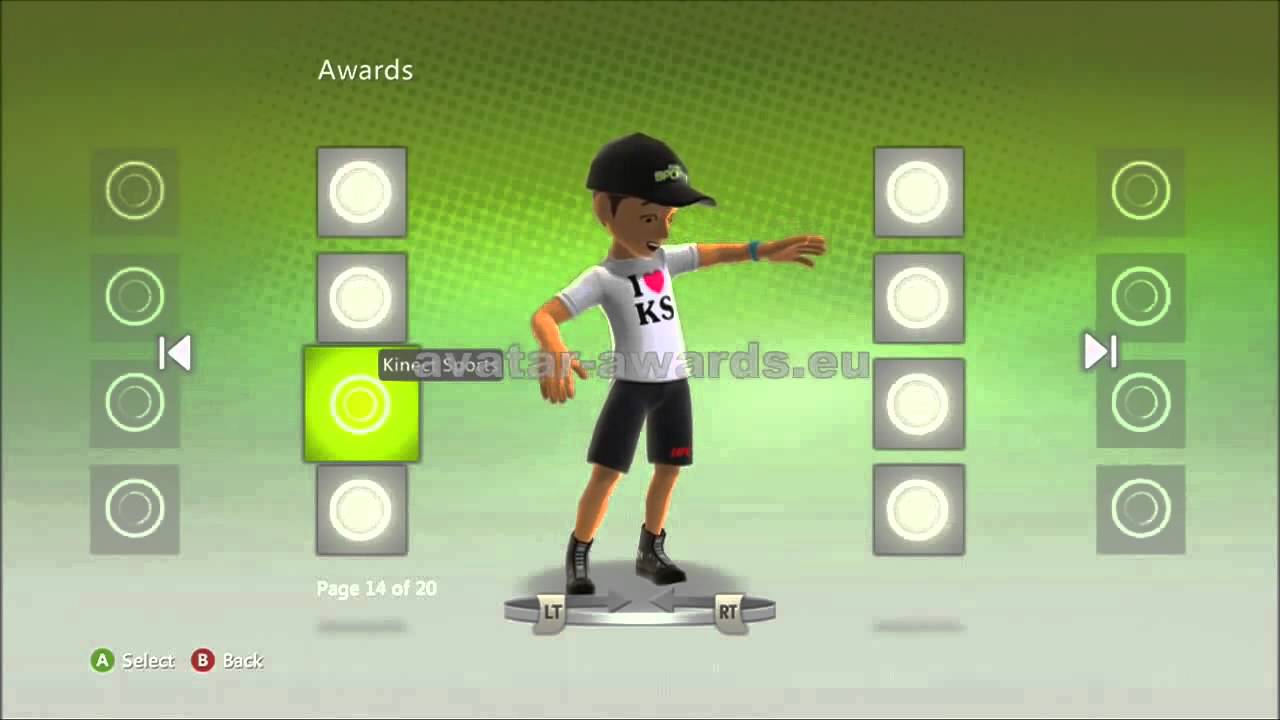Kinect Sports - Avatar Awards - YouTube