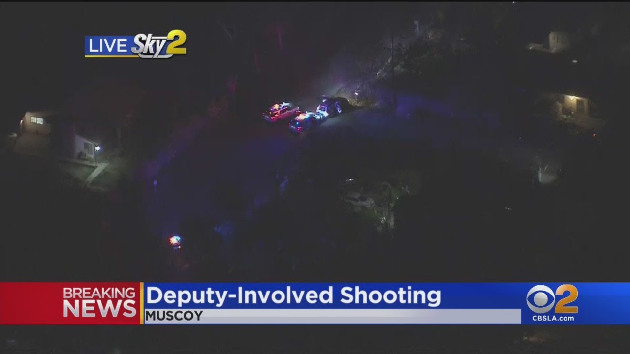 Pursuit Ends In Muscoy With Fatal Deputy-Involved Shooting - YouTube