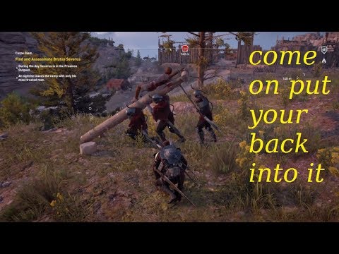 Assassin's creed origins poor man getting crucified (easter egg) - YouTube