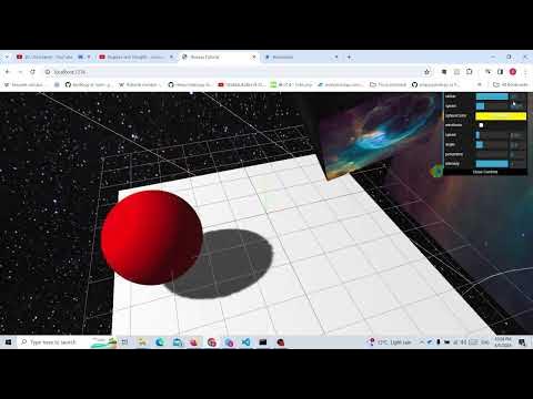 ThreeJS planet balls - YouTube