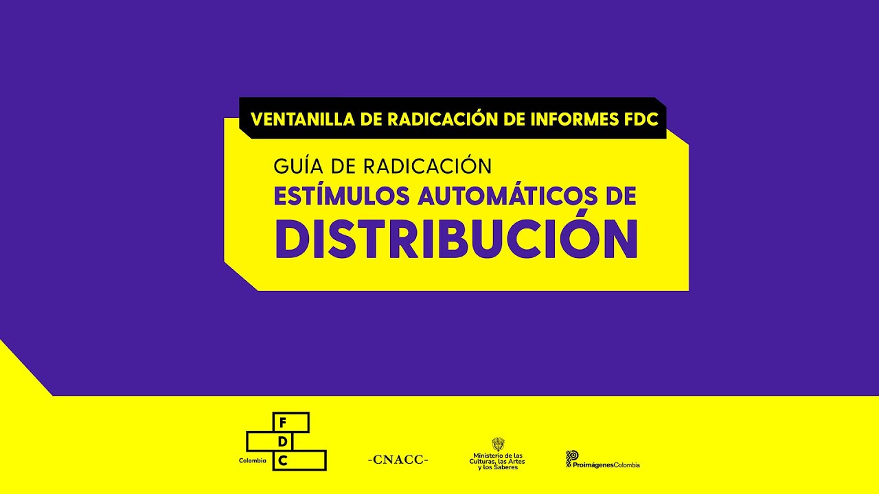 Tutorial: Envío de documentos para Estímulos Automáticos de distribución - YouTube