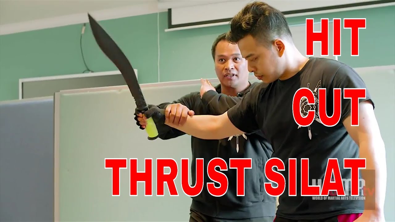 HIT CUT THRUST SILAT - YouTube
