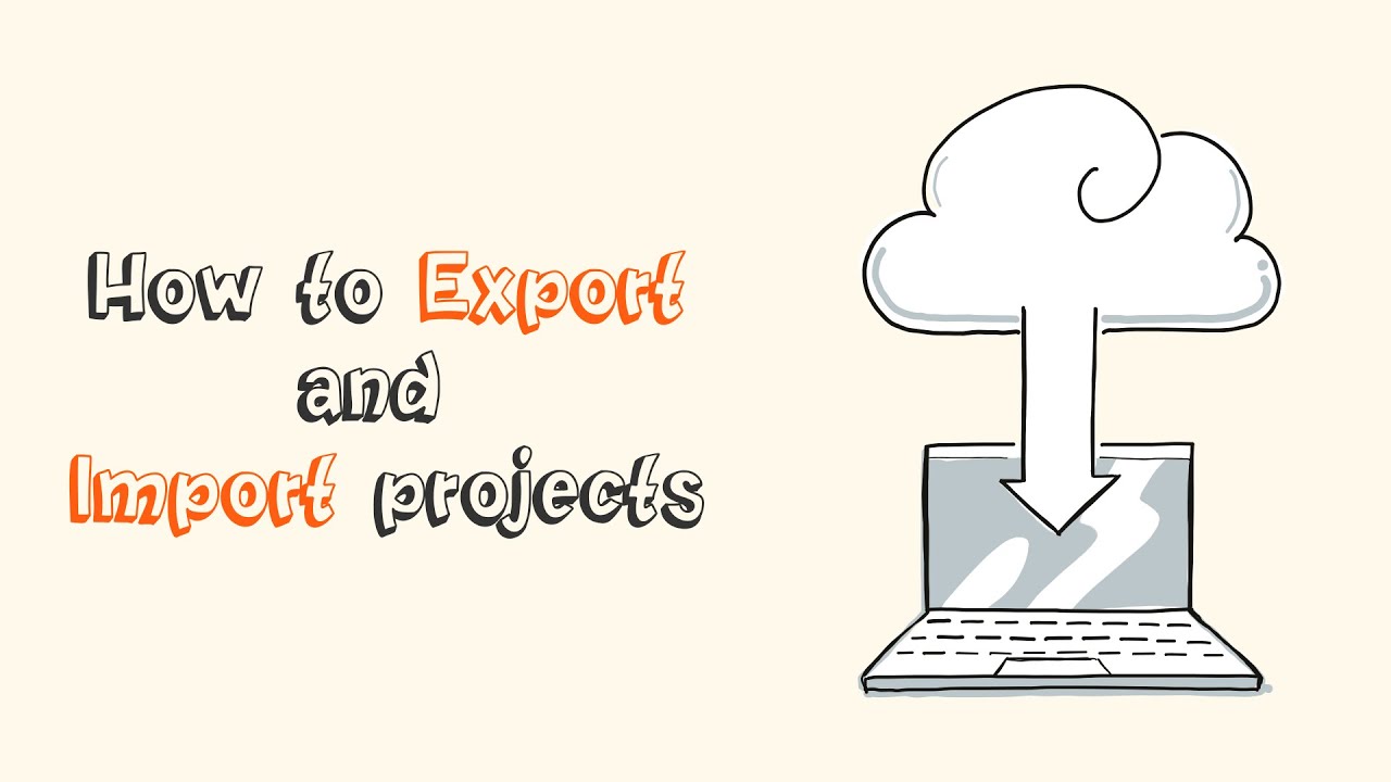 Drawify 3.0 | How to export and import projects - YouTube