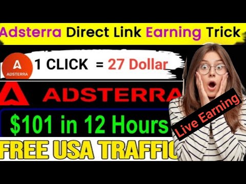 Adsterra Double Earning SECRET Course || 100 Dollars Daily || Adsterra ...