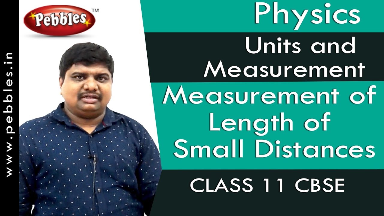 Measurement of Length of Small Distances : Units and Measurement ...