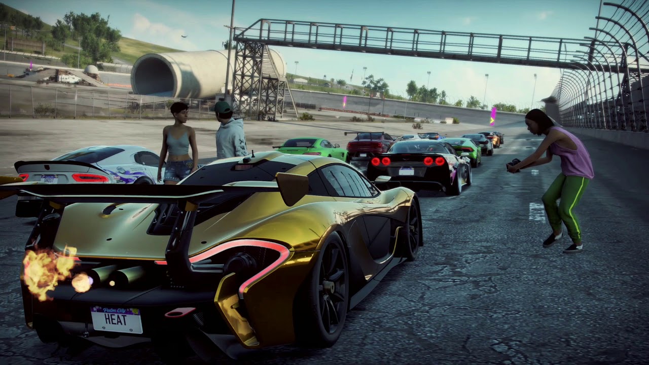 Need For Speed Heat McLaren P1 GTR Gameplay (Palm City Raceway) - YouTube