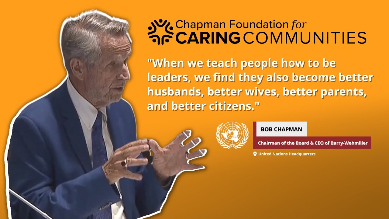 Bob Chapman speaks at the United Nations - YouTube