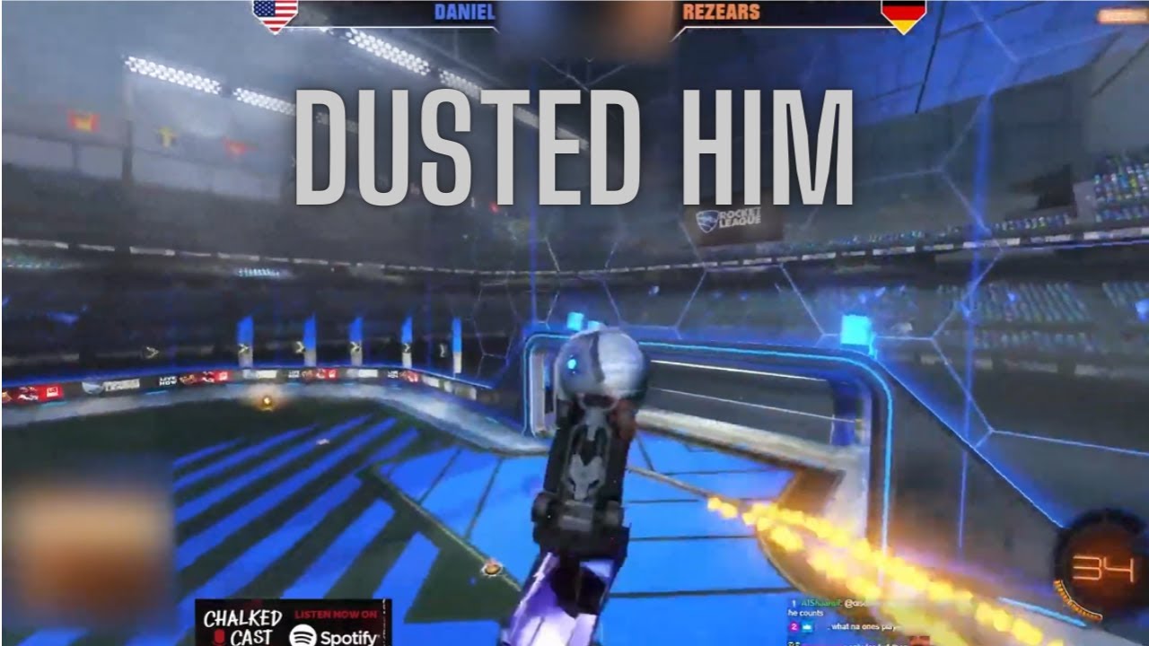 Rezears Clean Flip Reset Shot On Daniel - YouTube