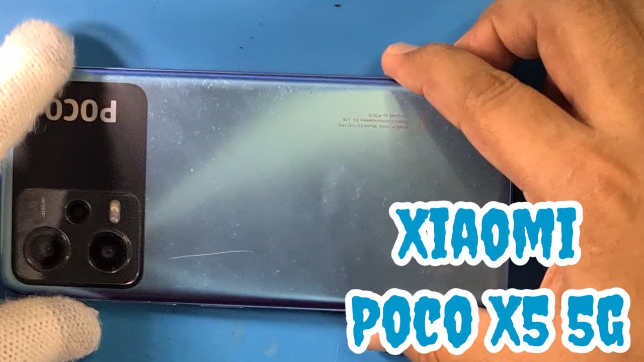 Como Desmontar o Abrir Xiaomi Poco X5 5g/Reparar Celular Modelo ...