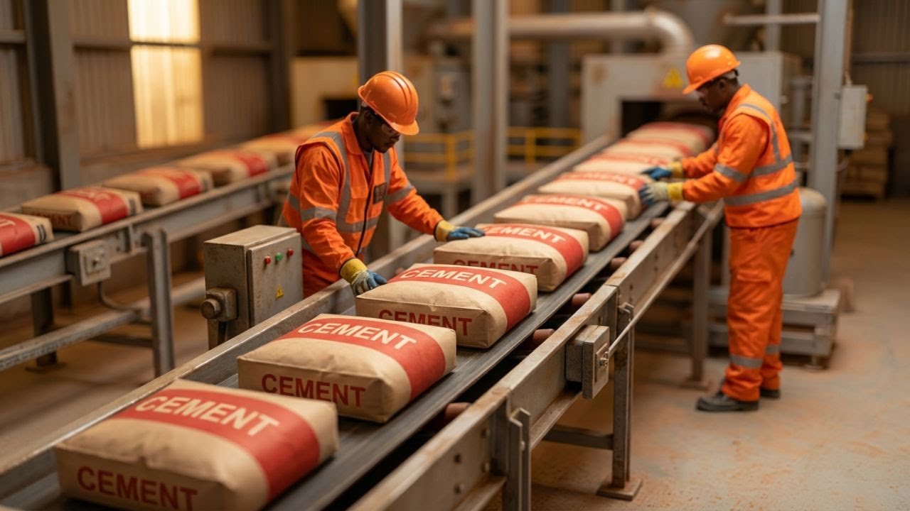 How Millions of Tons of Cement Are Made In Factory – Process Behind the ...