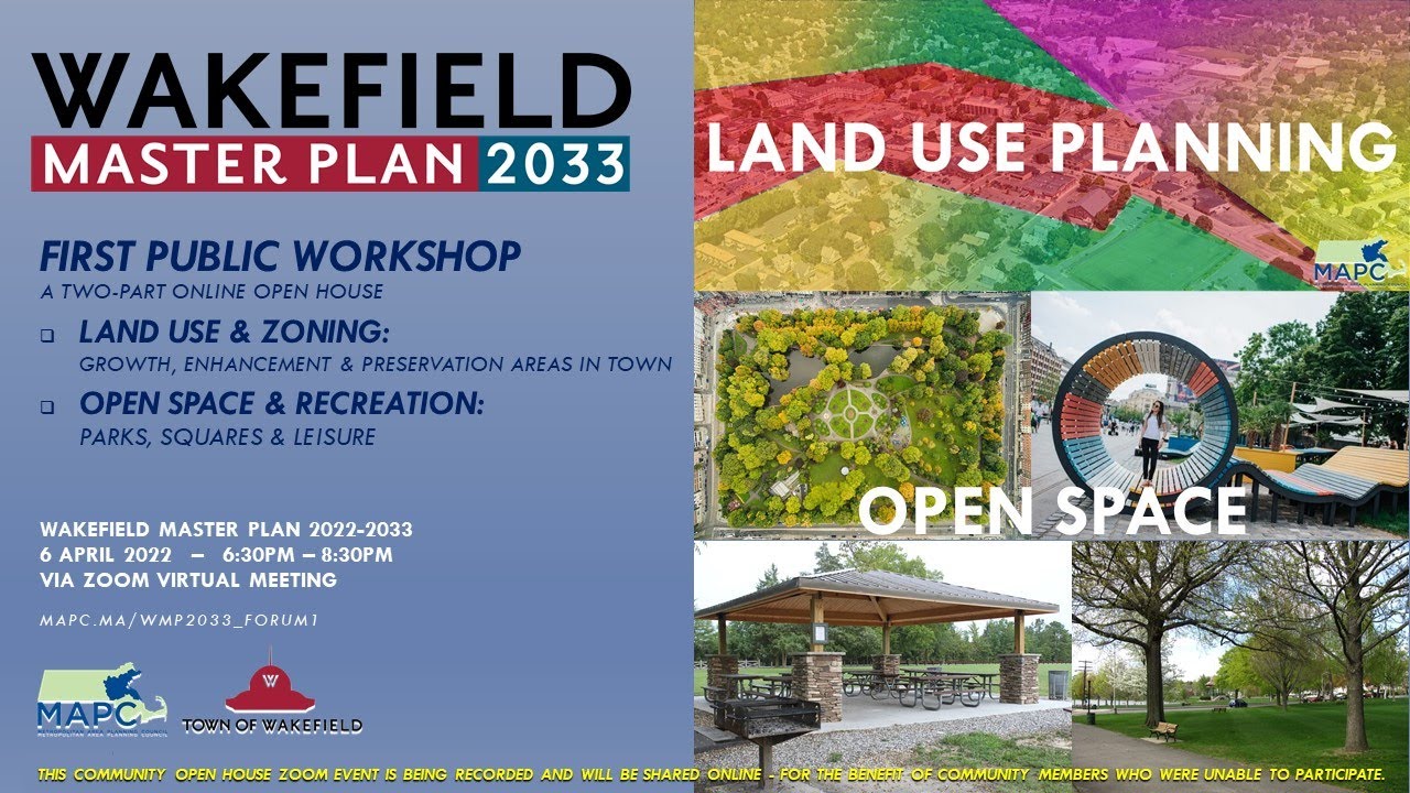 Wakefield Master Plan 2033 - April 6th 2022 - YouTube
