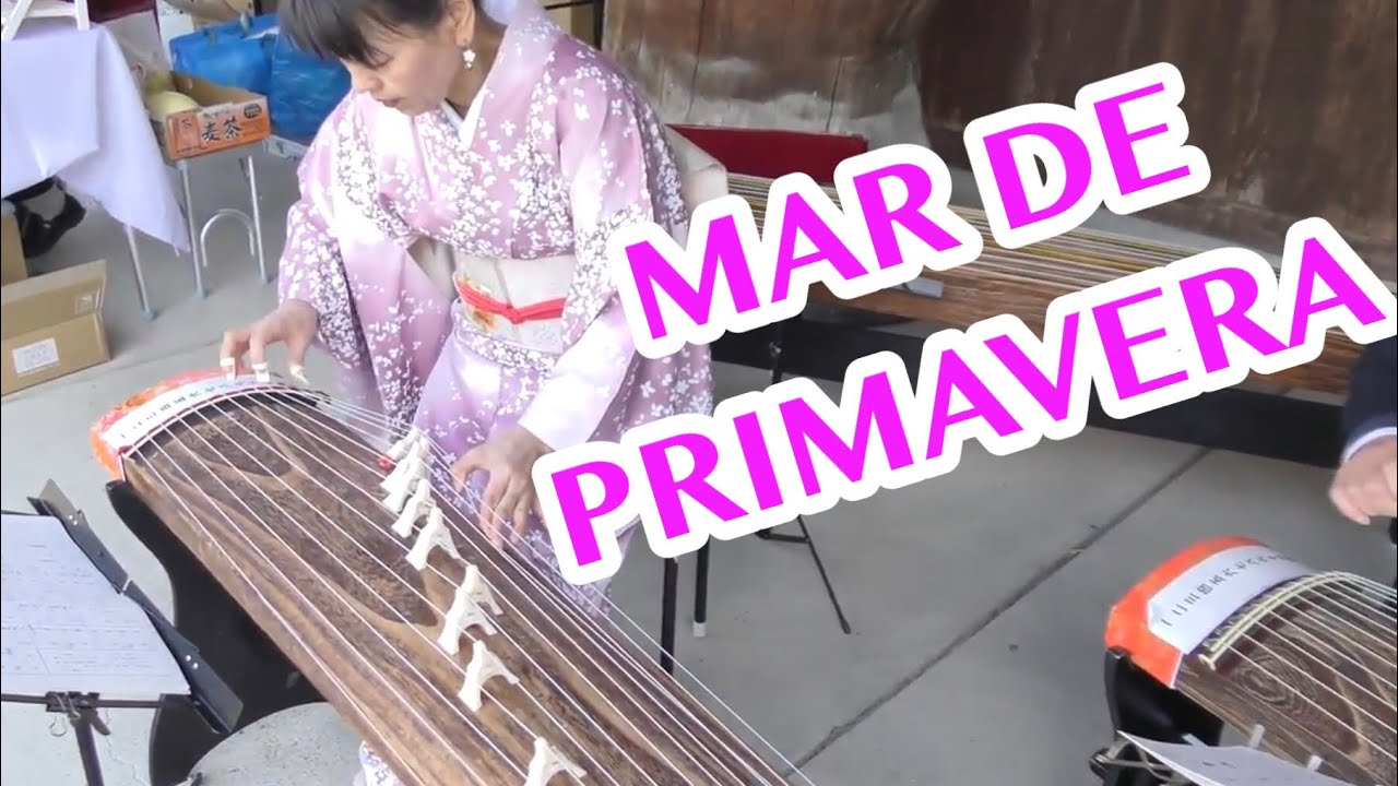 INSTRUMENTO MUSICAL KOTO♪♪ - YouTube