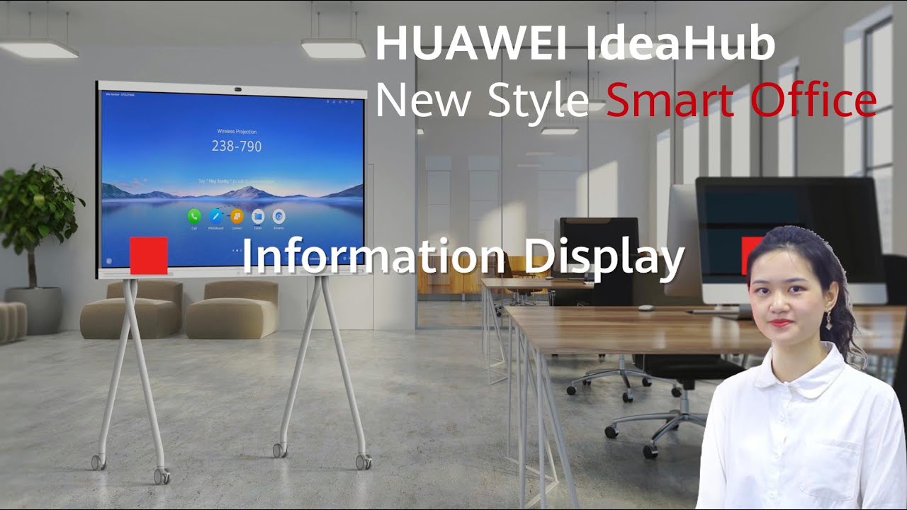 Key Features of HUAWEI IdeaHub Information Display - YouTube