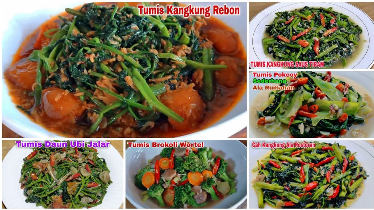 6 Ide Tumisan Sayur Hijau Untuk Buka Puasa Dan Sahur - YouTube