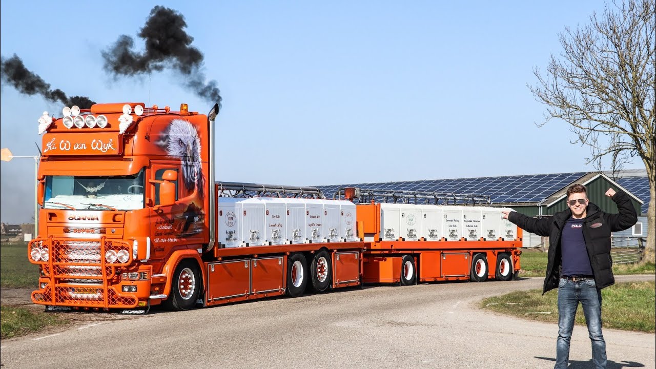 THIS IS THE SCANIA 144 530 ''EEL CATCHER'' FROM FA. W. VAN WIJK [VLOG ...