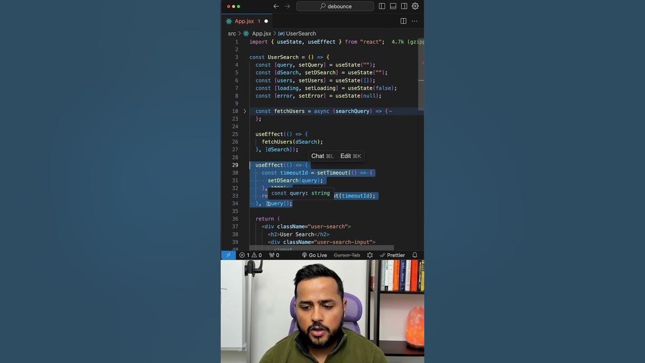 Stop API Calls on Every Keystroke: Optimize Your Search with Debounce! - YouTube