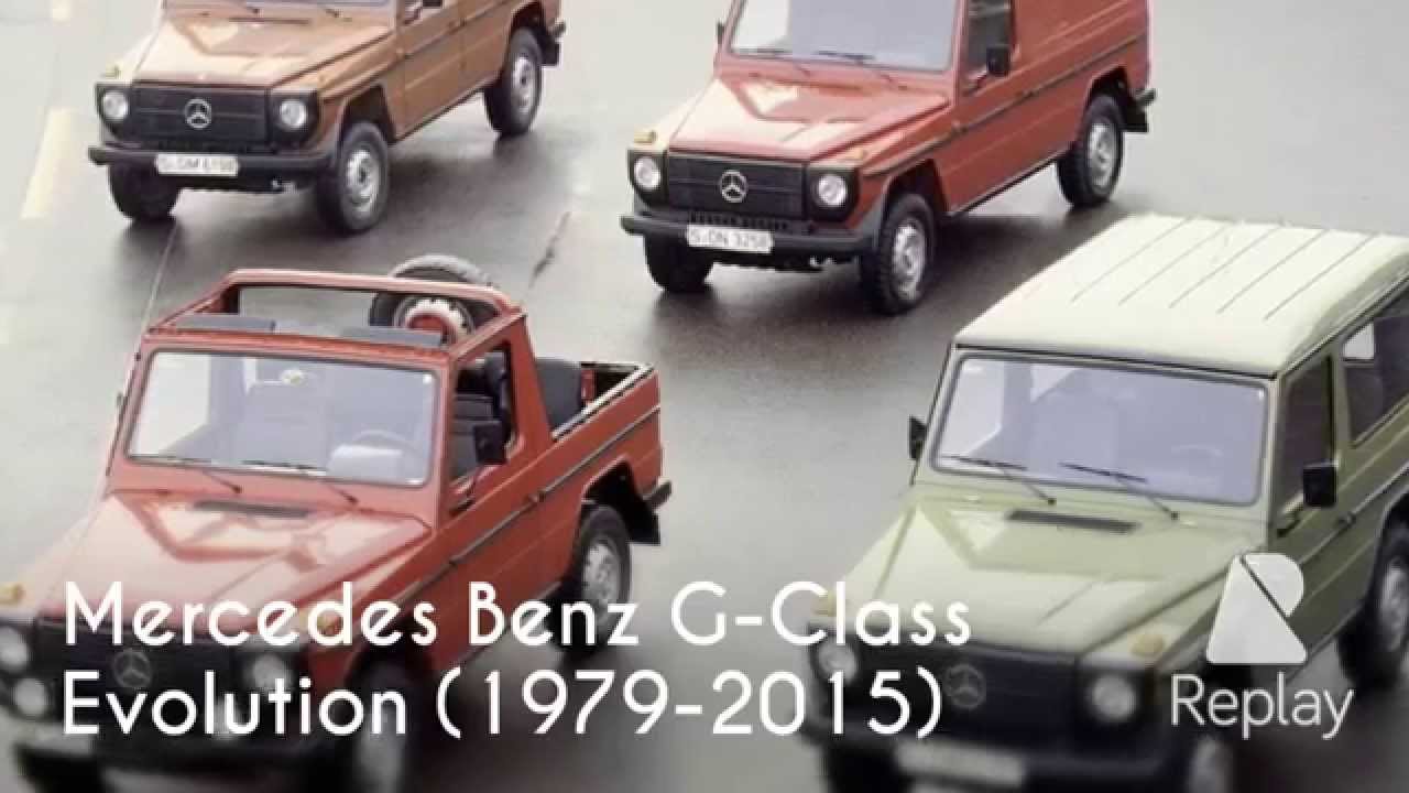 Mercedes Benz G-Class Evolution - YouTube
