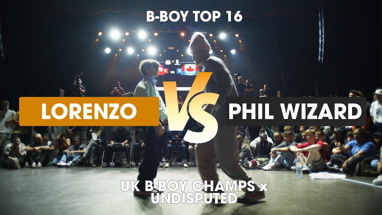 Lorenzo vs Phil Wizard [1v1 b-boy top 16] // stance // Undisputed x UK ...