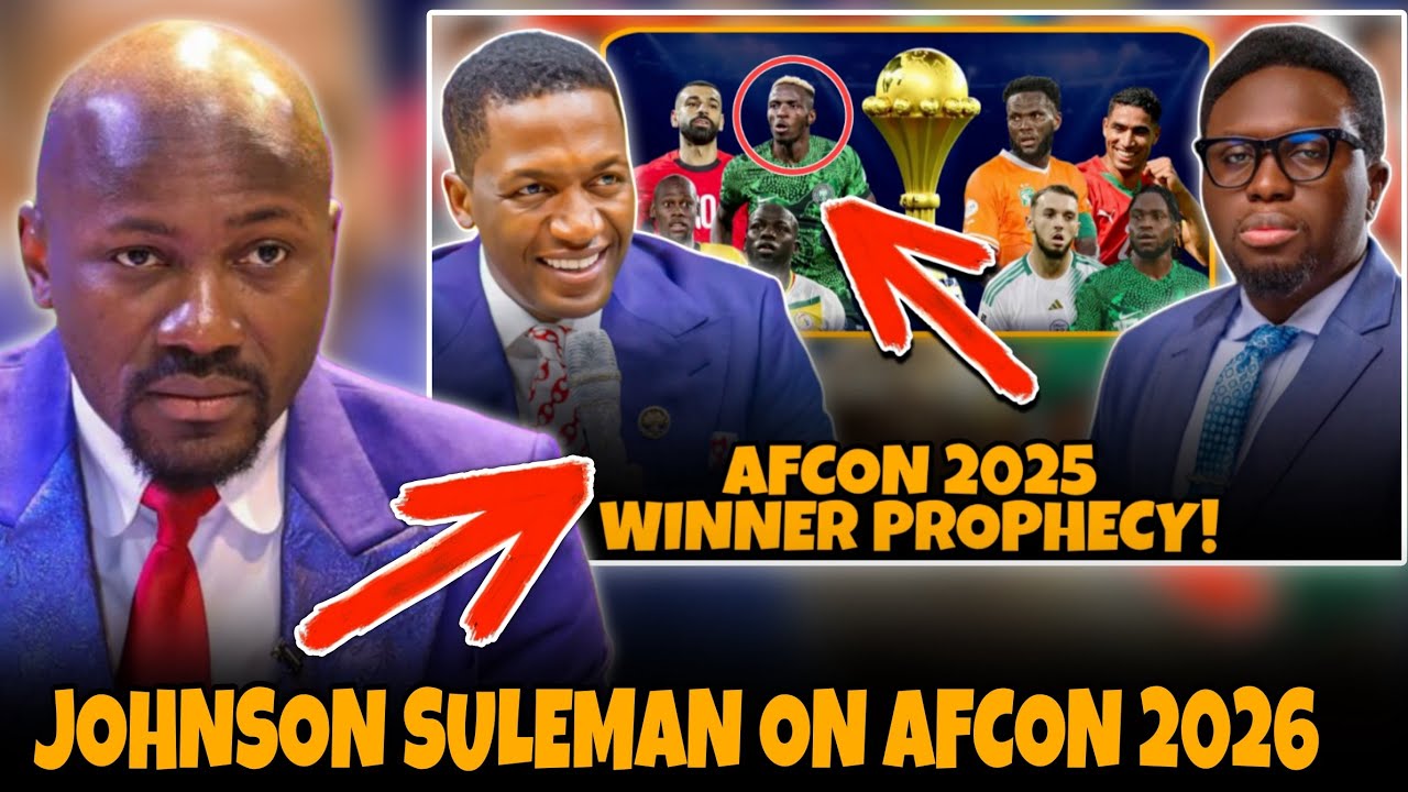 BREAKING‼️What Apostle Johnson Suleman Said About The Afcon 2026 - YouTube