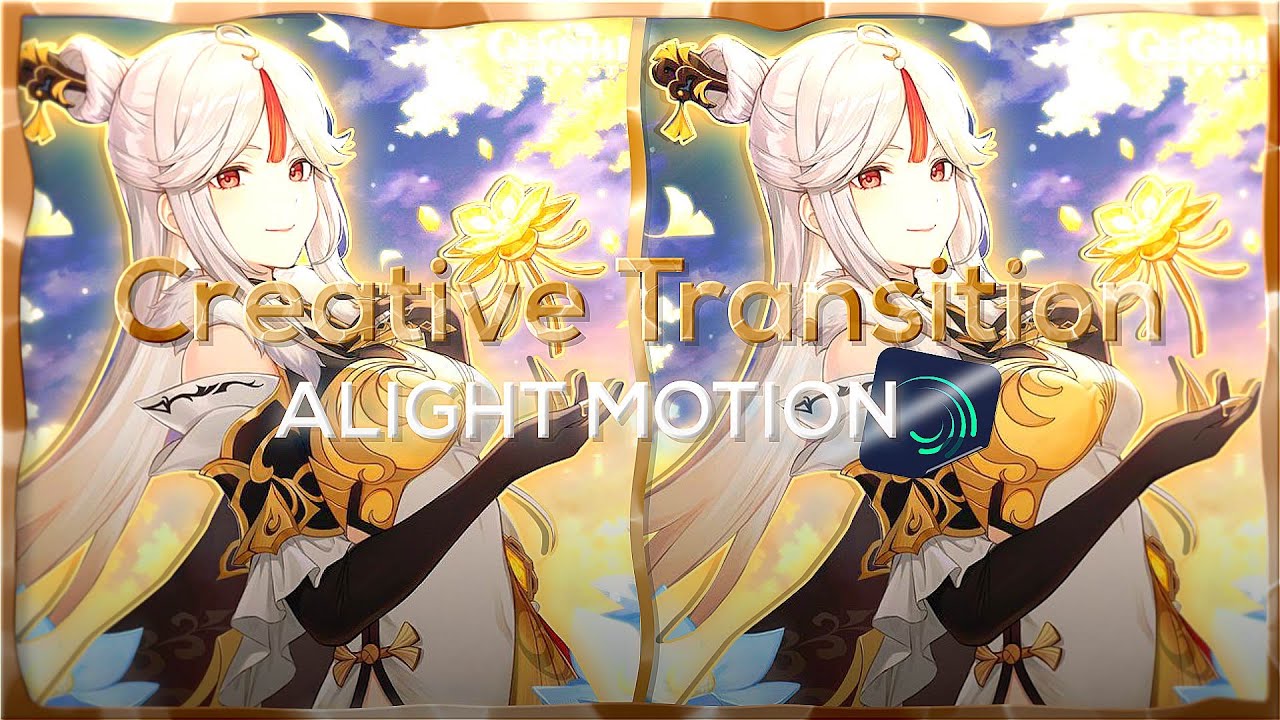 CREATIVE TRANSITION (+Tutorial) | ALIGHT MOTION - YouTube