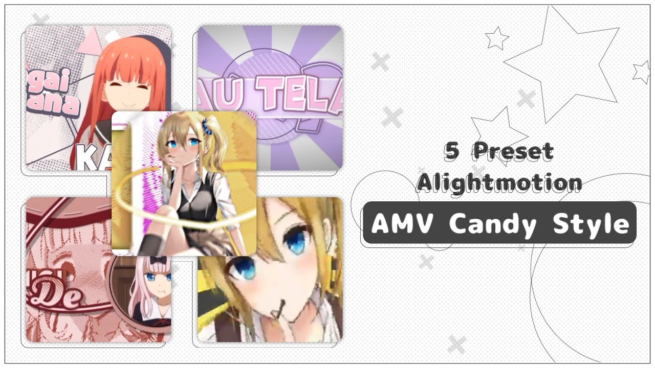 5 Free Preset AMV Candy #9 | Alight Motion - YouTube
