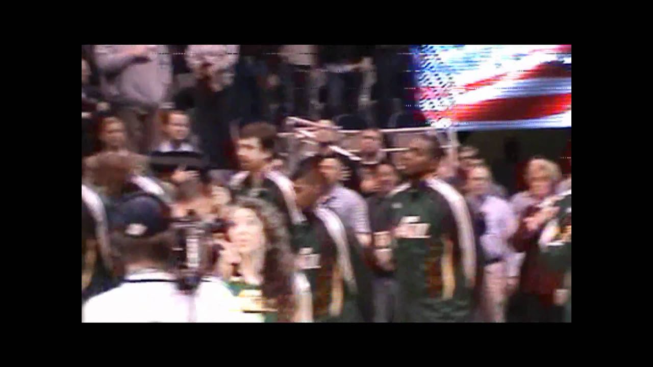 Heather Ferguson sings national anthem for Jazz vs. Knicks game 1 14 11 ...