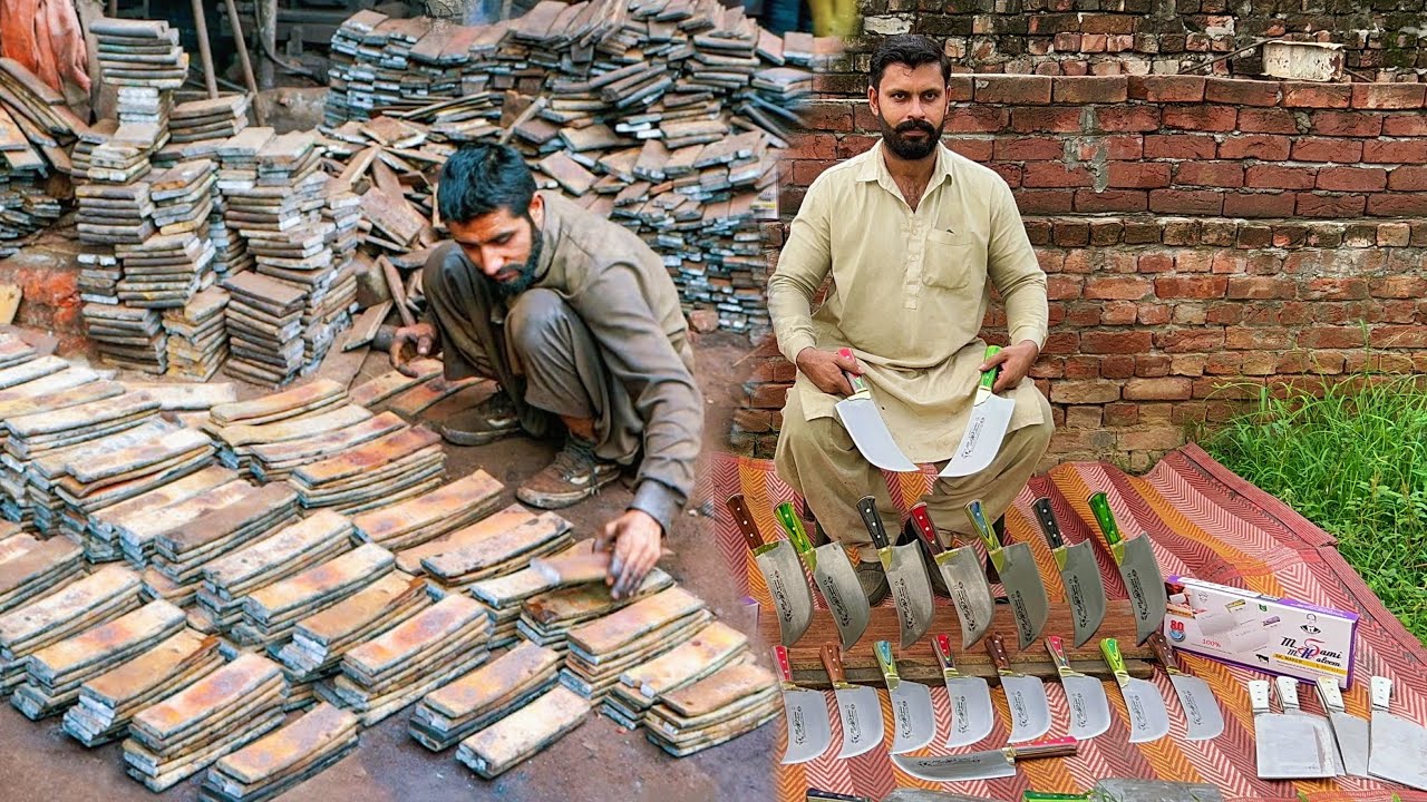 Most Amazing! Process Of Recycling Truck Leaf Springs And Manufacturing ...