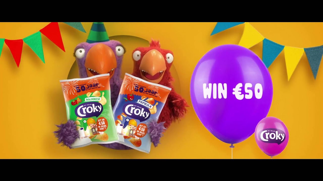 Croky bestaat 50 jaar - Nederland - YouTube