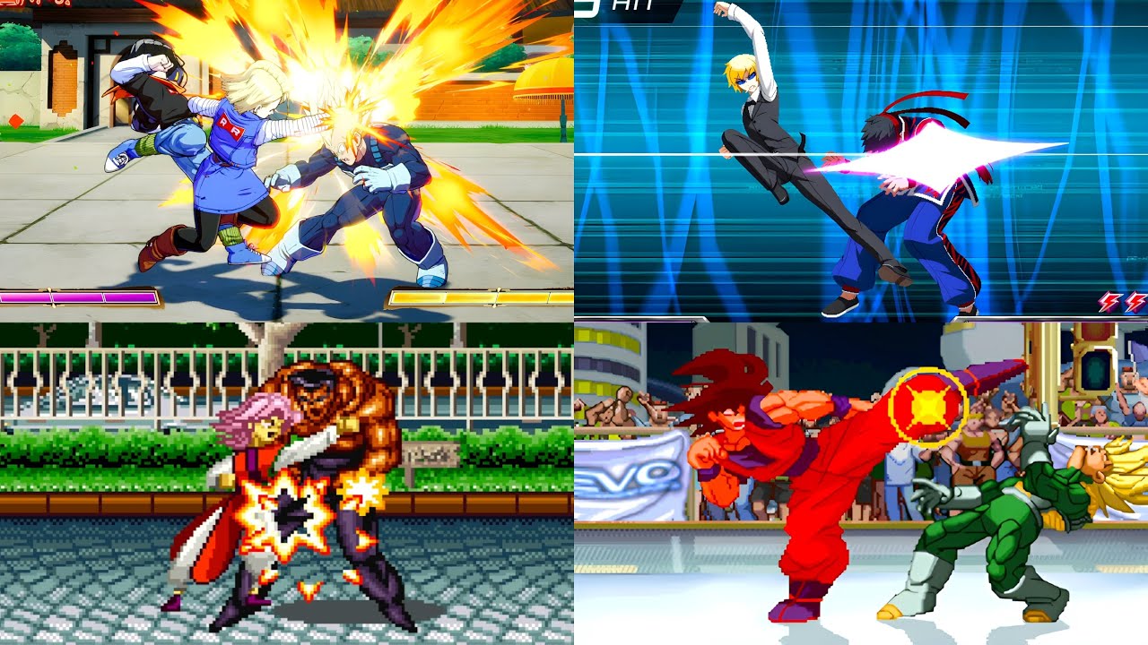 RUSH ATTACK MOVES COMPILATION - ANIME GAMES - YouTube