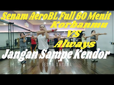 SENAM AEROBIC BL MEMBAKAR LEMAK DAN MEMBENTUK TUBUH FULL 1 JAM