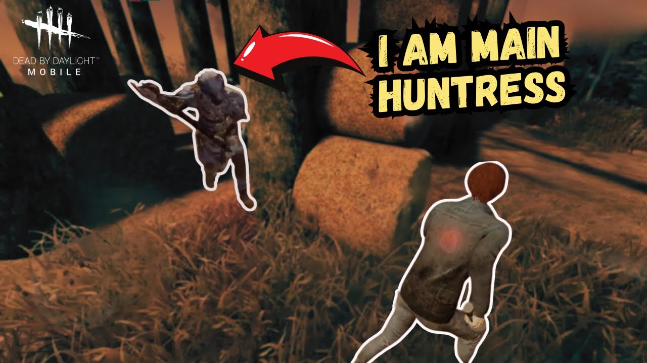 Played Against a Strong Huntress Main in DBD Mobile - YouTube
